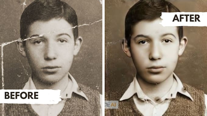Expertly restored photo to bring your memories by Chrisace97 | Fiverr