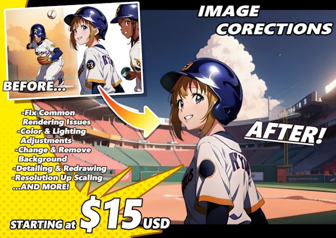 Fix errors in your ai images by Oscarnic98 | Fiverr