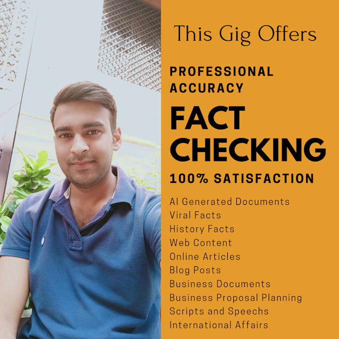 Fact check your ai generated document blog posts and website by ...