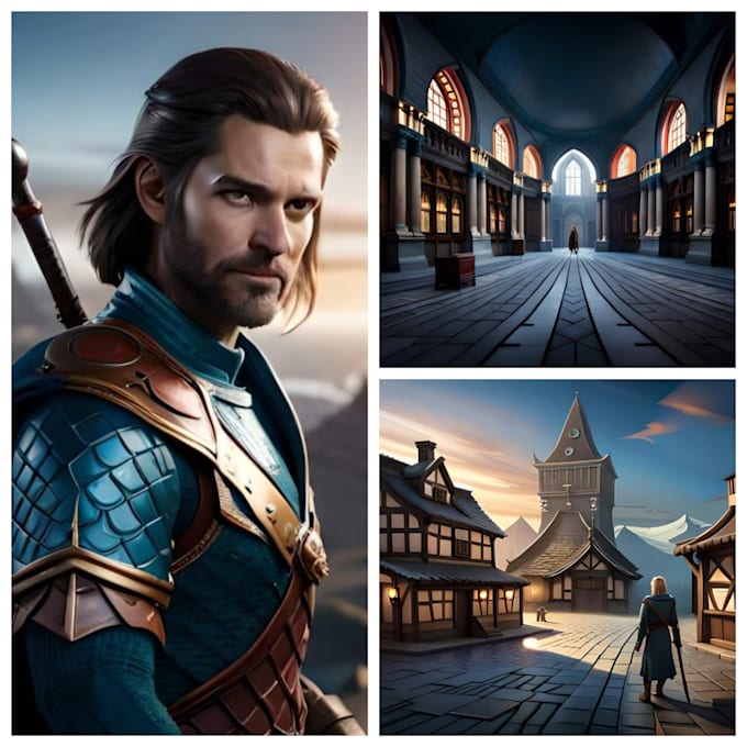 Make character and location art for your dnd worlds fast by Dibyorout ...