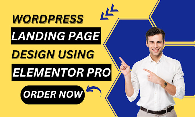 Design modern landing page, squeeze page using elementor pro by Kashan_faheem | Fiverr