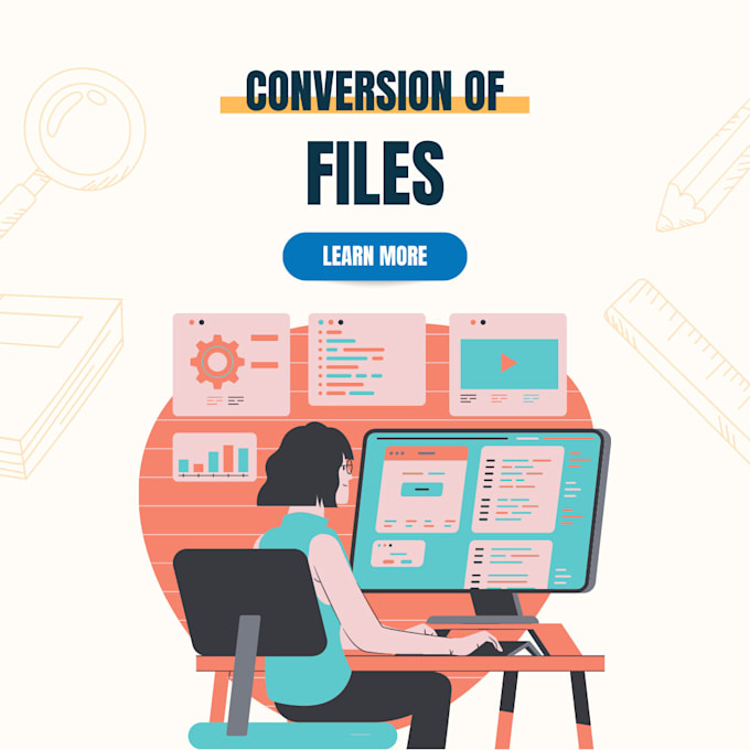 Help you convert your files into your desired file by Angelikaaa__ | Fiverr