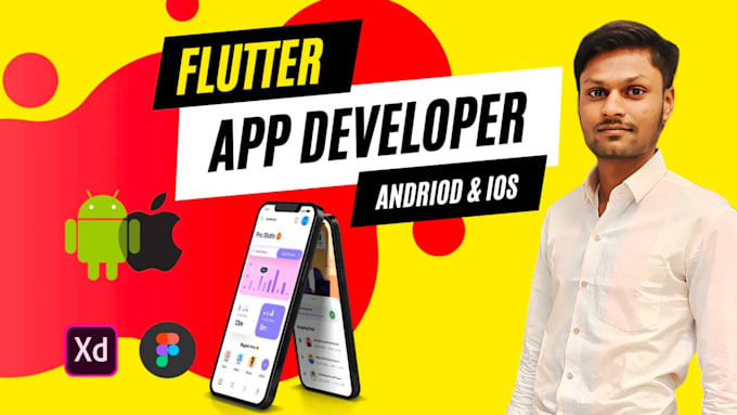 Develop mobile app using flutter for both ios and android, flutter developer by Harshadvora98 ...