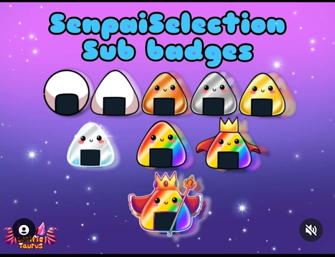 Make sub badges for any platform by Wolfietaurus | Fiverr
