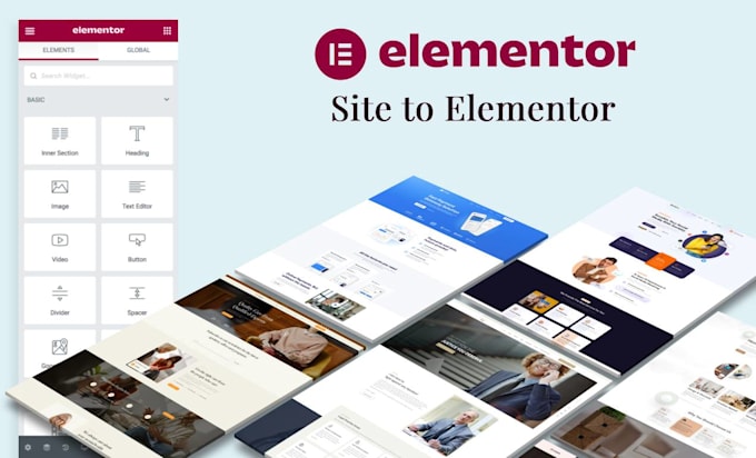 Clone any web page into an elementor template by Andonidesigner | Fiverr