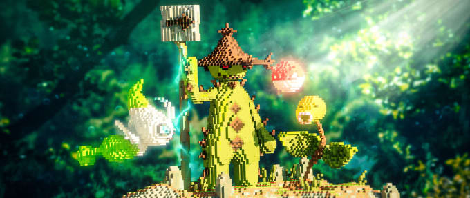 Render your minecraft builds cinematic by Wolces | Fiverr