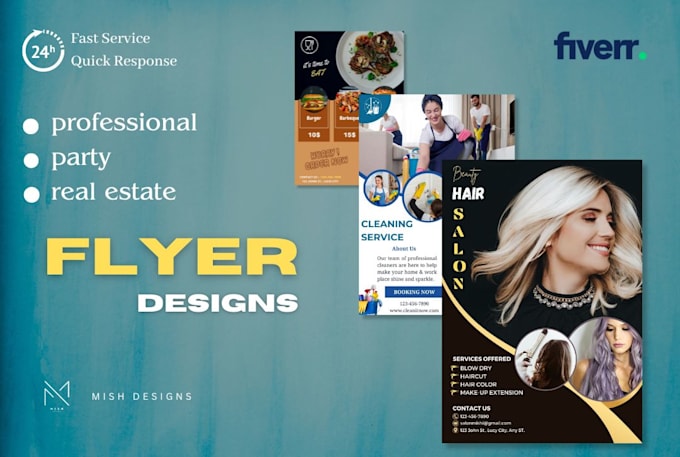 Make professional, party and event flyer designs by Madhuranipun | Fiverr