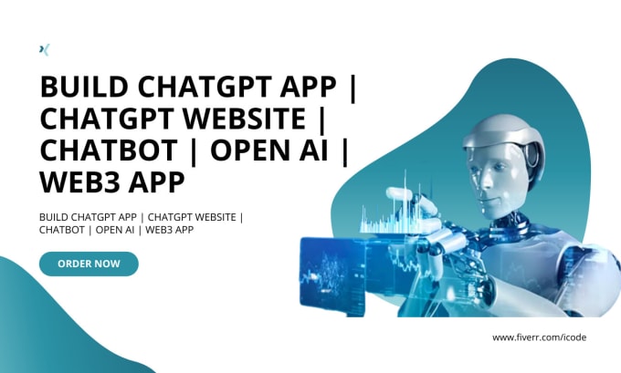 Build chatgpt app, chat gpt website with chatbot using open ai and web3 ... Build chatgpt app, chat gpt website with chatbot using open ai and web3 ...
