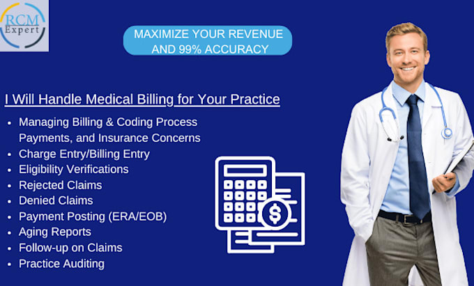 Handle medical billing for your practice by Billing9978 | Fiverr