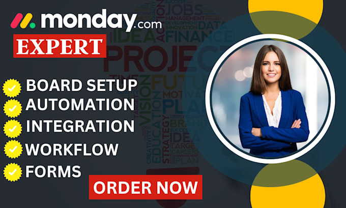 Project Management Using Monday Crm Setup Monday Crm Automation Integation Crm By Emaillord1