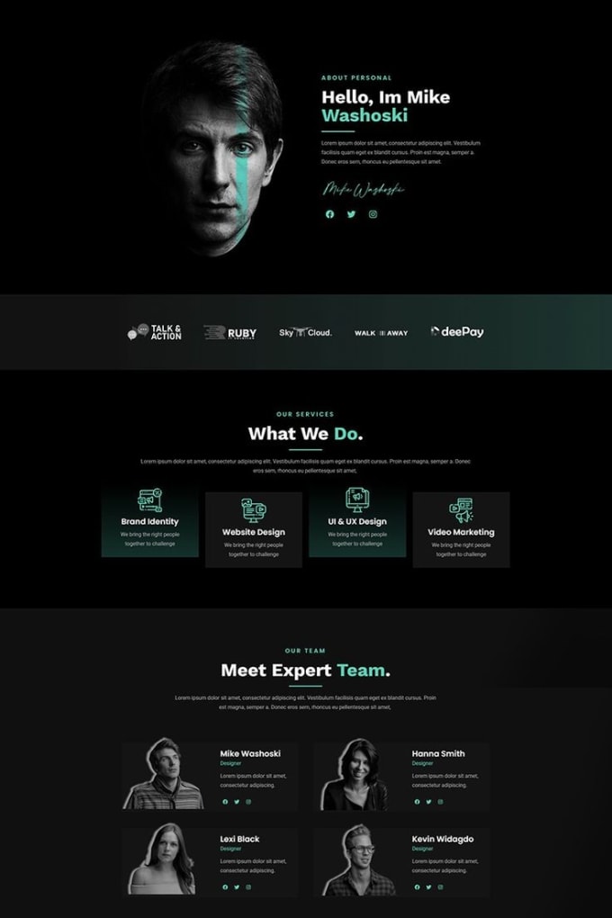 Create A Custom Website Using Html Css And Javascript By Ayhaymancode Fiverr