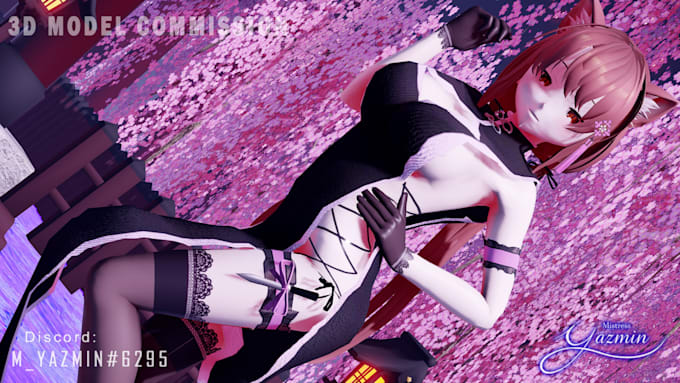 Render your mmd video in 4k by Mistress_yazmin | Fiverr