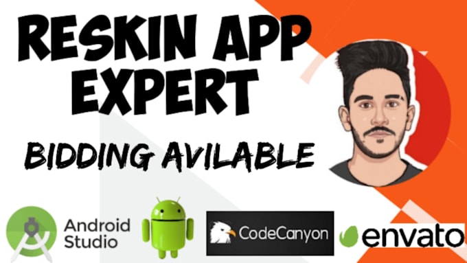 Reskin Any Type Of App Redesign Your Android Codecanyon Source Code By Mranuragrana Fiverr