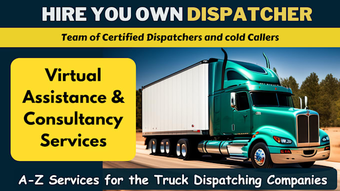 Your personal trucking dispatcher, professional truck dispatching logistics by Ecomwithheadway ...