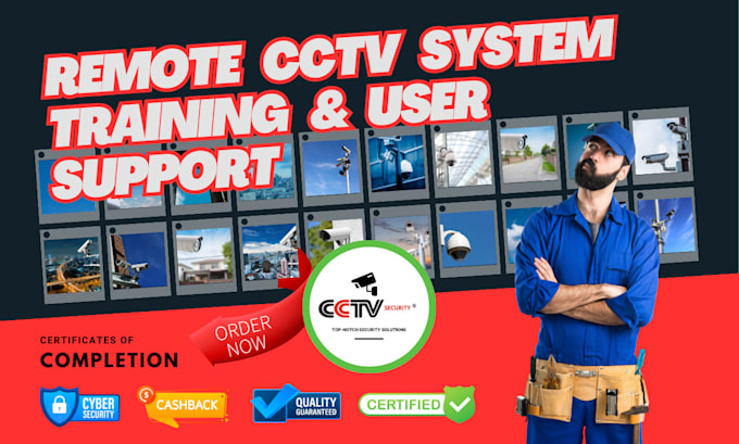Do remote cctv system training and user support by Cctv_security | Fiverr