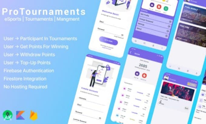 Make a multi tournament app by Logodesigner076 | Fiverr