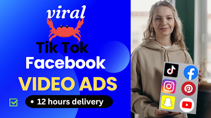 Create viral tiktok or facebook dropshipping video ads by Vidfair | Fiverr