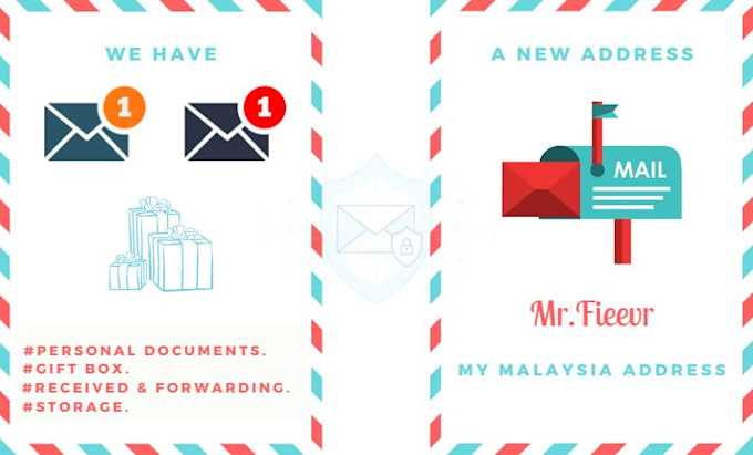 Provide personal post address in malaysia by Hellomalaysia | Fiverr