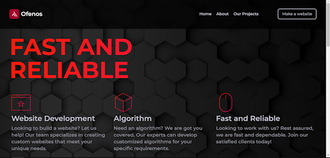 Build a fully responsive website for you by Ofenos | Fiverr Build a fully responsive website for you by Ofenos | Fiverr