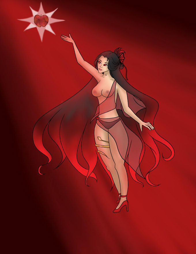 Draw your original character by Cassaxgel | Fiverr