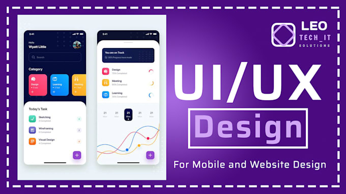 Design mobile app ui ux design and website ui ux design by Leotech_it | Fiverr