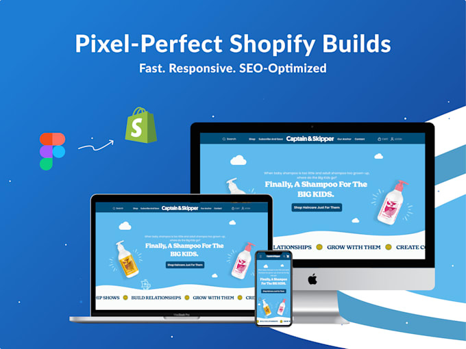 Do fast, responsive, seo optimized custom figma to shopify store development by Koolestpro | Fiverr