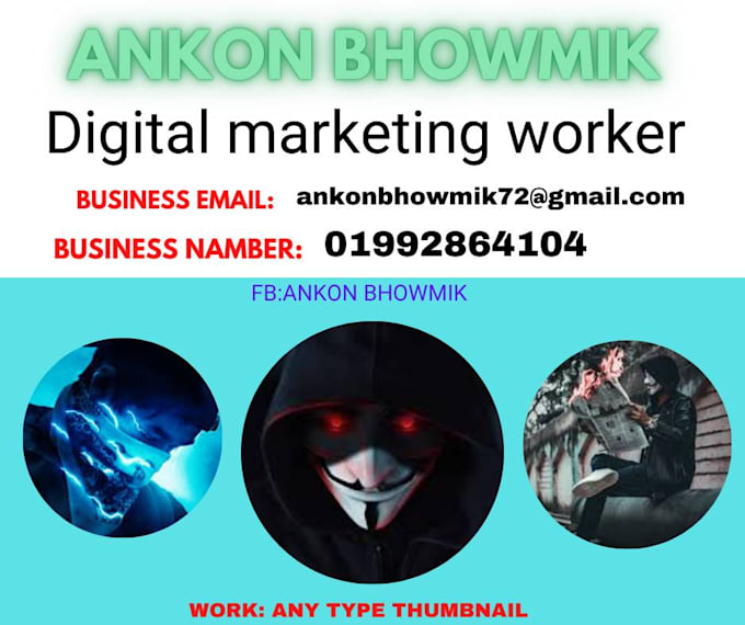 Work with you to understand your services business goals by Ankonbhowmik | Fiverr