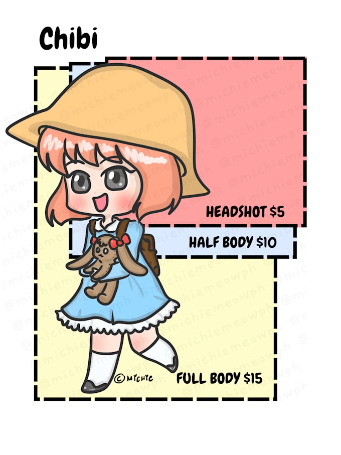 Draw a character for you in my chibi art style