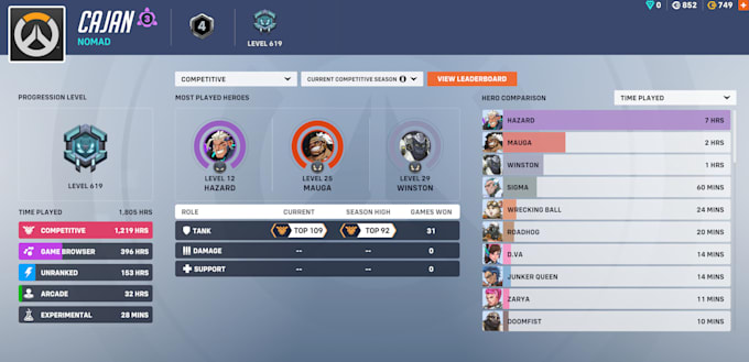 Coach you in overwatch 2 as a t500 player by Cajancoaches | Fiverr