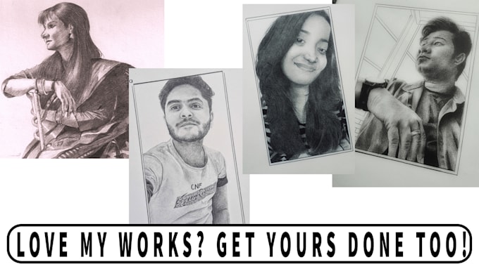 Convert your photo to a sketched portrait with my stunning artwork by ...