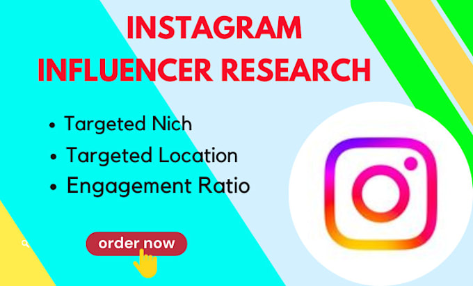 Find the best instagram influencer research by Rabinsm | Fiverr
