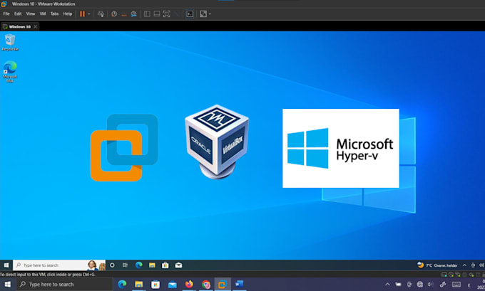 Install virtual machines vmware hyperv oracle box by Zaharmarl011 | Fiverr