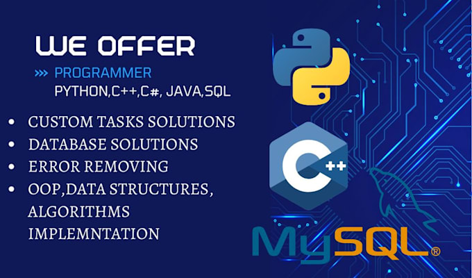 Program And Give Database Solutions With Cpp Python By Azanalibutt17 0564