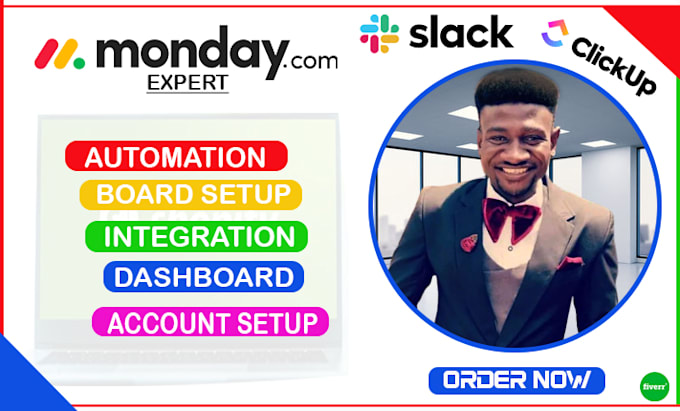 Set Up Project Management Using Monday Crm Monday Com Click Up Or