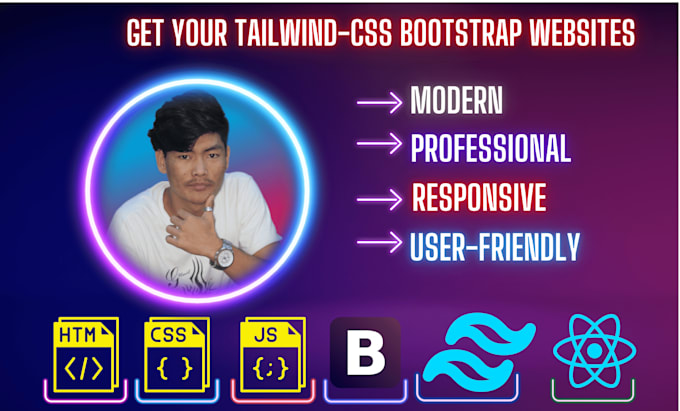 Fix Or Develop Bootstrap Code Or Tailwind Css Code By Dineshbeam8 Fiverr