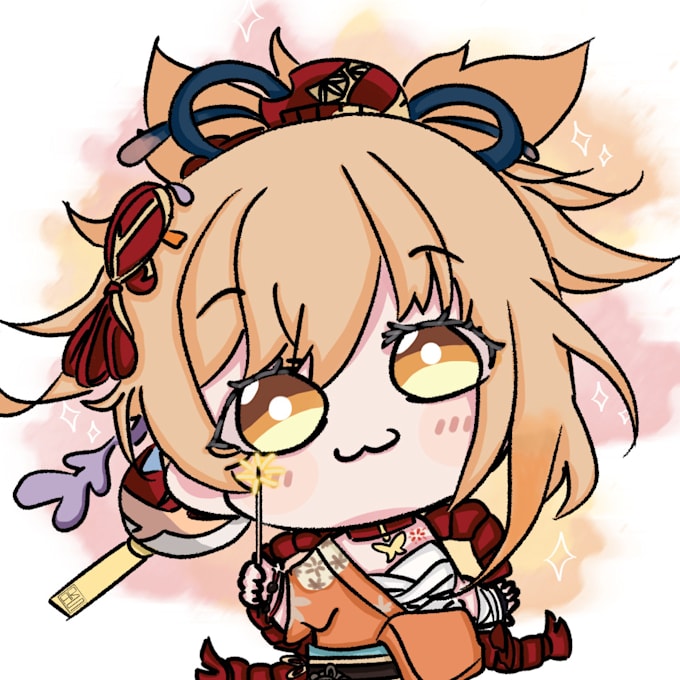 Draw cute chibi characters based on your request by Chaukhanh0304 | Fiverr