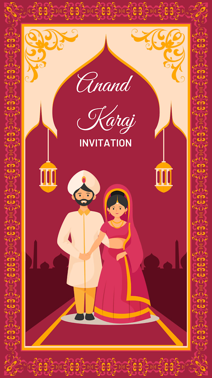 Do digital cards for various events by Harreetkaur355 | Fiverr