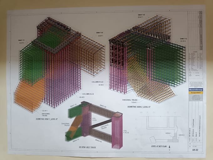2d autocad drafting us rebar detailing etabs modeling by Akshaygurav999 ...