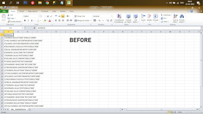 Expert in ms excel and fast data entry by Ahmedbijlay | Fiverr
