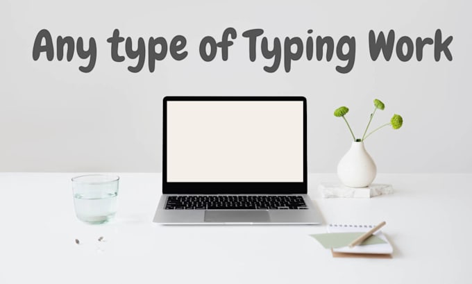 Do professional and fast typing job, retype, data entry and convert pdf ...