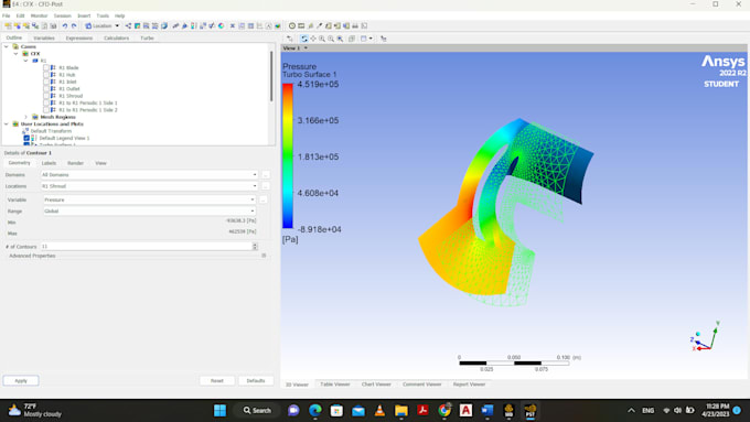 Do cfd simulation, thermal analysis, fea analysis using ansys,fluent by Chadhuarywaleed | Fiverr