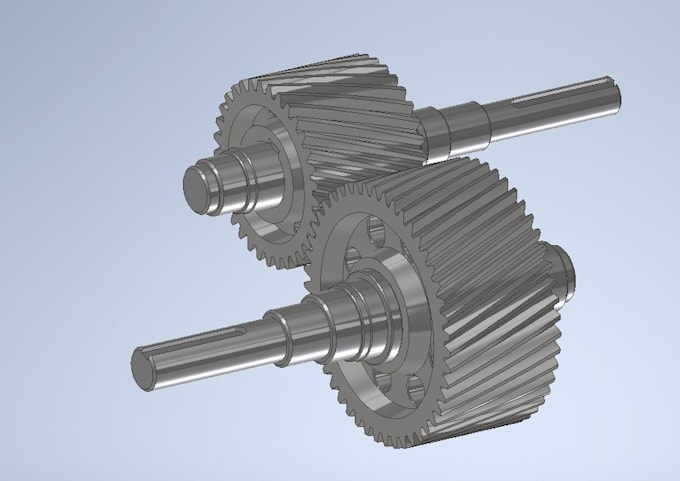 Do 3d cads models and 2d drawings by inventor, autocad and sw by ...