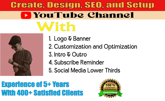 Create, design, setup and optimize your youtube channel by Mtalha_3 ...