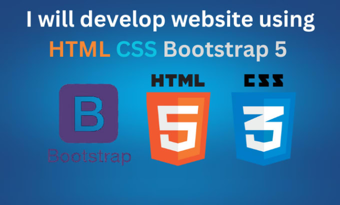 Design Develop Website Using Html Css Bootstrap 5 By Mohammadkhan918 Fiverr