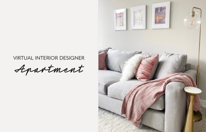 Design your rental apartment by Carol_interiors | Fiverr