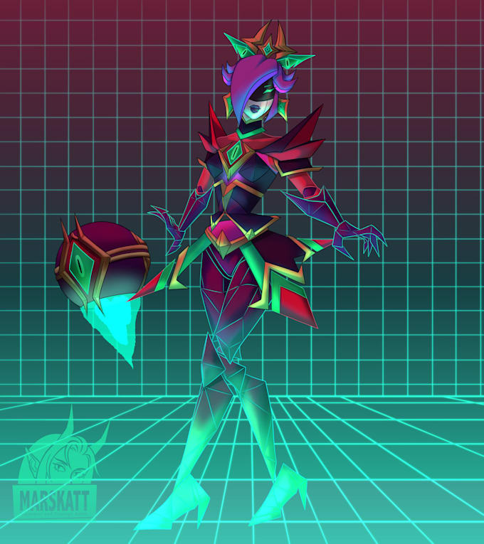 Draw your character of choice by Marskatt_art | Fiverr