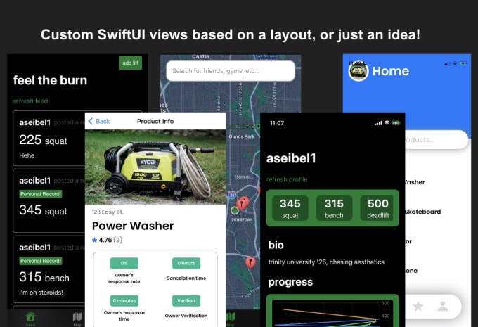 Make swiftui views and components for you by Ajs2003 | Fiverr Make swiftui views and components for you by Ajs2003 | Fiverr