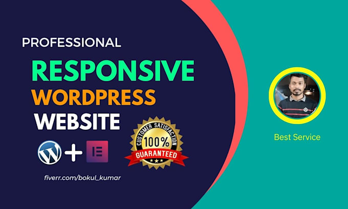 Best wordpress website design services with elementor pro by Bokul_kumar | Fiverr