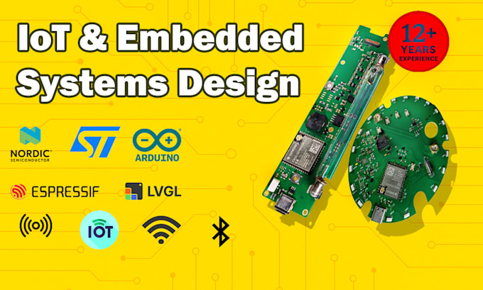 Design and develop iot devices embedded systems from schematic to pcb ...