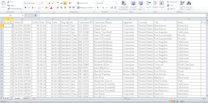 Do Data Sorting Formatting And Cleanup By Usman8090 Fiverr 
